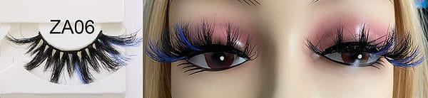 Colored Lashes - Wholesale Eyelash Vendor